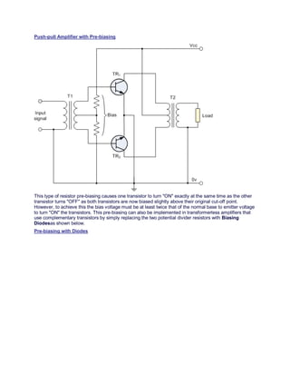 Class a amplifier | PDF