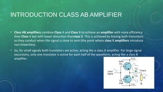 Class AB amplifiers | PPT