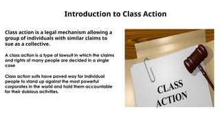 Class Action ppt corporate governance ethics | PPT