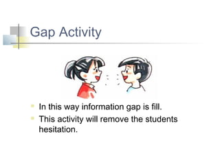 Class activities for developing speaking skills | PPT