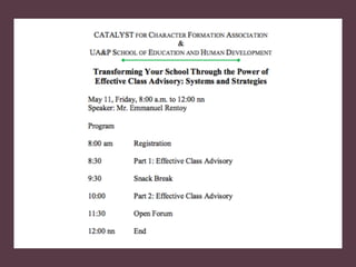 Class Advisory | PDF