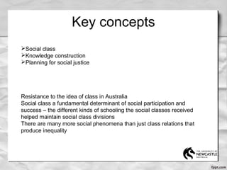 Class and educational attainment in australia | PPT