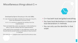 Class and object | PPT