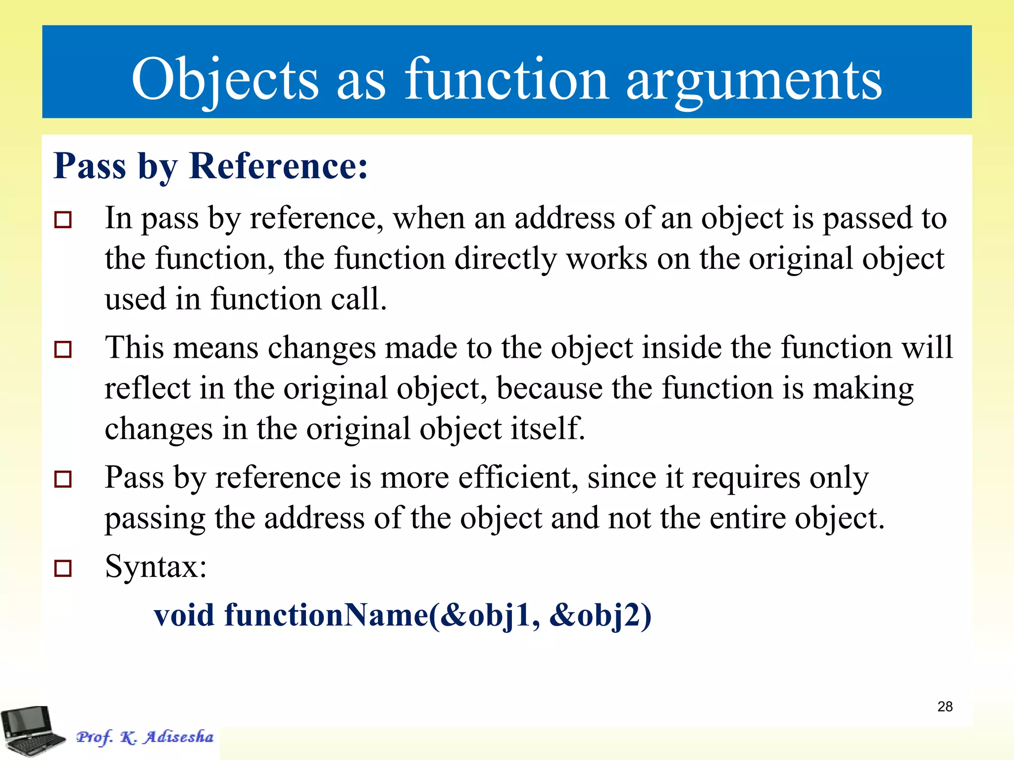 Class and object | PDF