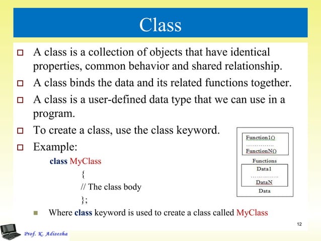 Class and object | PDF