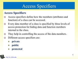 Class and object | PDF