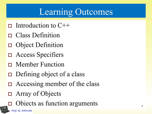Class and object | PDF