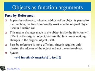 Class and object | PDF