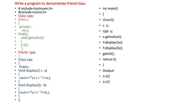 class and object C++ language chapter 2.pptx
