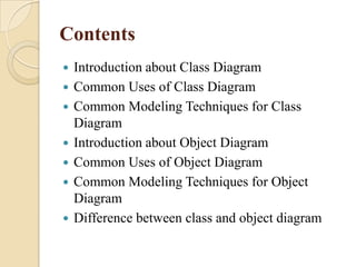 Class and object_diagram | PPTX | Databases | Computer Software and ...