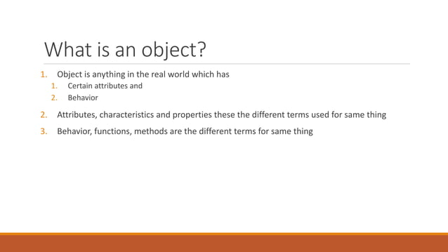 Class and objects | PPT
