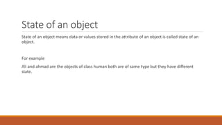Class and objects | PPT