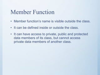 Class and objects | PPT