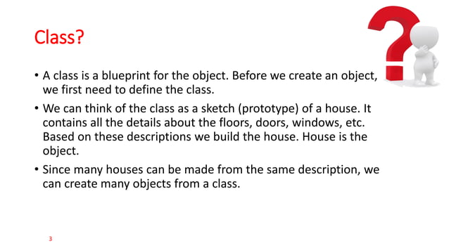 Class And Objects In Object Oriented Programming With Java Pdf