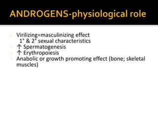 Class androgens | PPTX