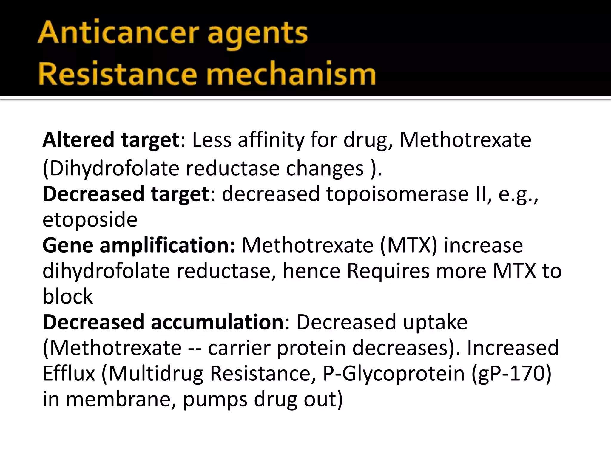Class anticancer drugs | PPTX