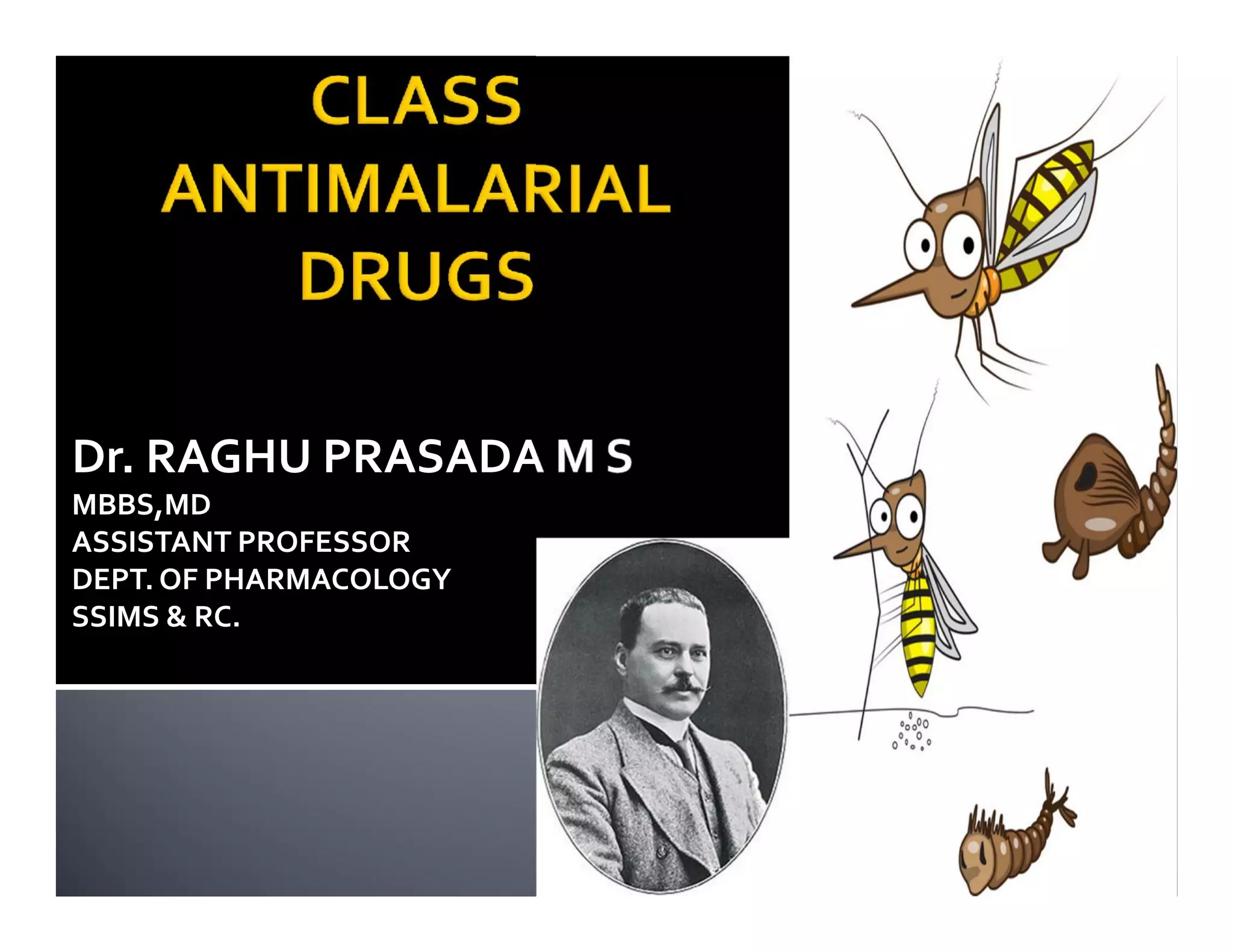 Class antimalarial drugs | PPT
