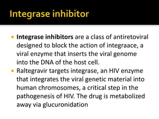 Class antiretroviral drugs | PPTX | Infectious Diseases | Diseases and ...