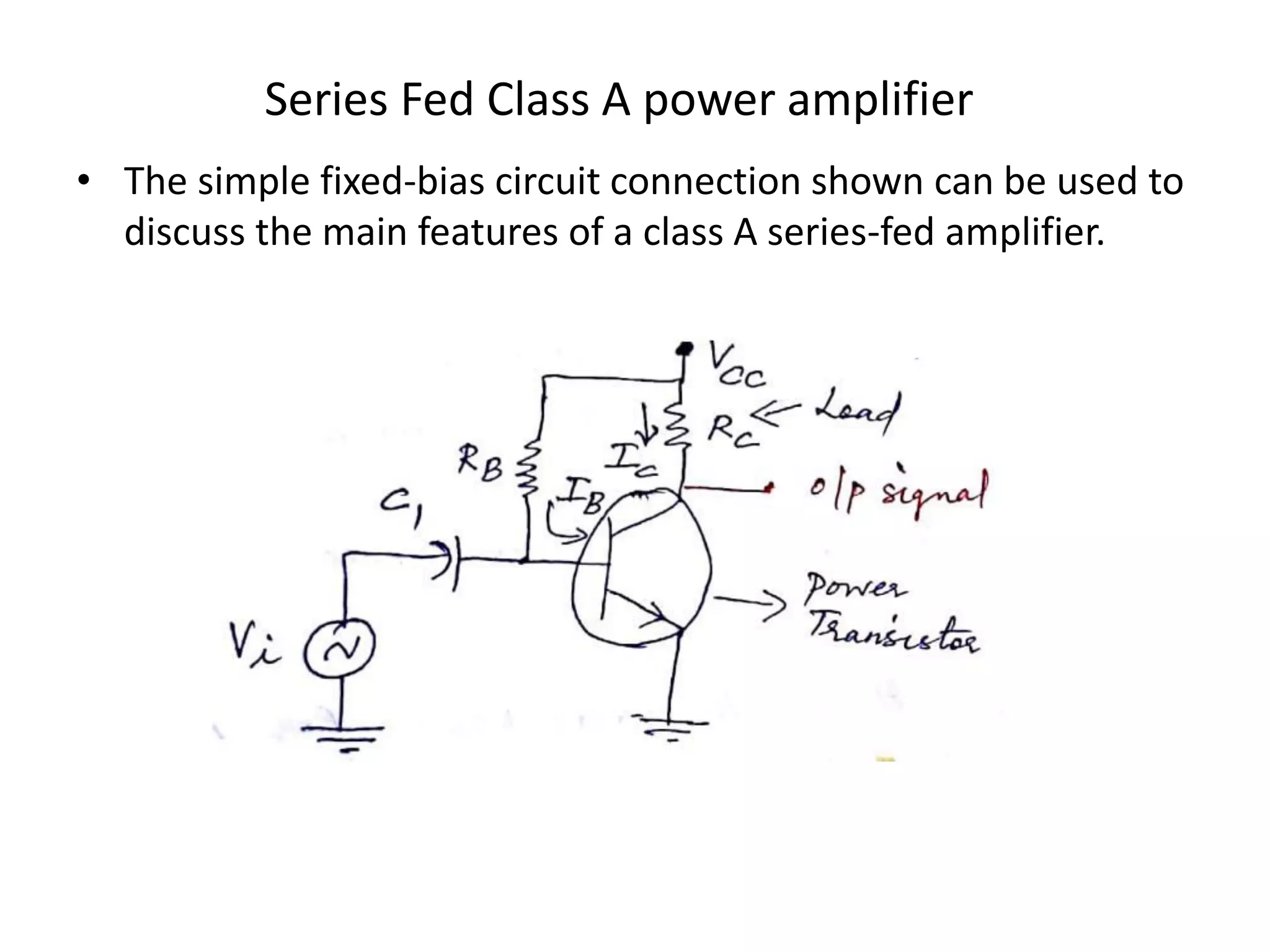 Class a power amplifiers | PDF