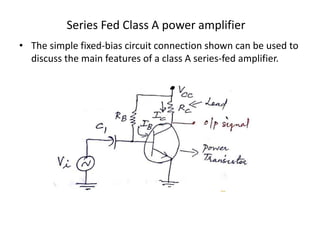 Class a power amplifiers | PDF