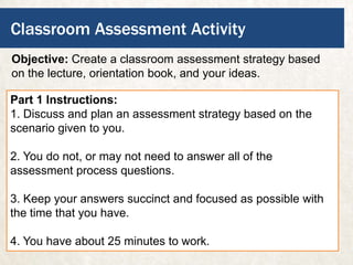 Class Assessment | PPTX