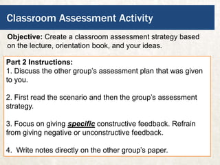 Class Assessment | PPTX
