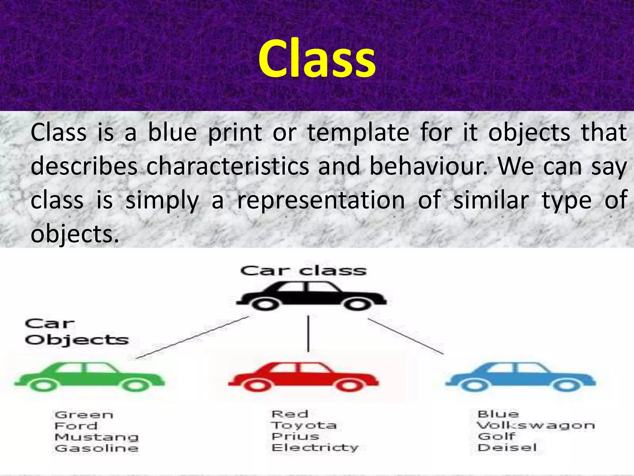 Class as the basis of all computation | PPSX