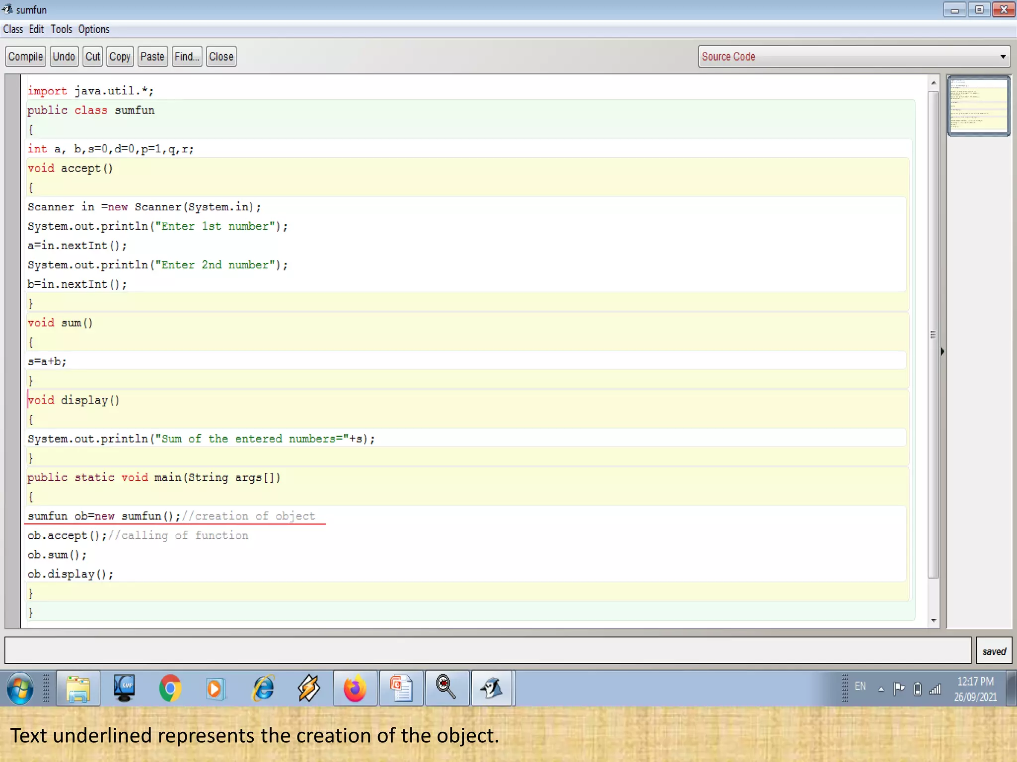 Class as the basis of all computation | PPSX