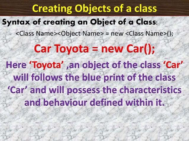 Class As The Basis Of All Computation Ppsx