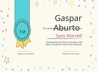 Class Awards Certificates by Slidesgo.pptx