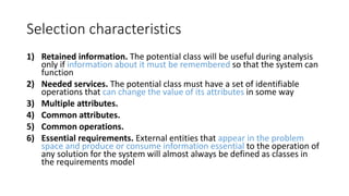 Class based modeling | PPTX