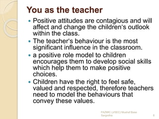 Class behaviour management | PPTX