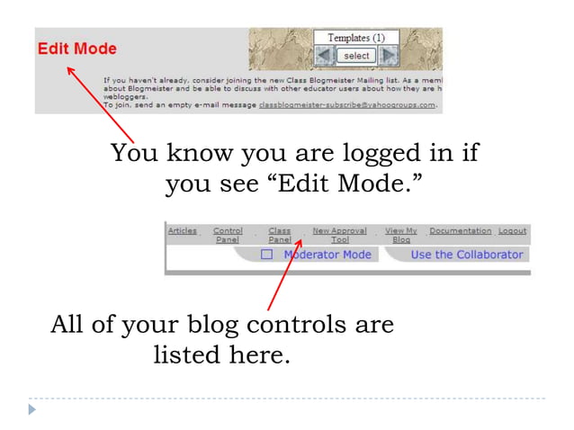 Class Blogmeister | PPT