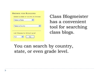 Class Blogmeister | PPT