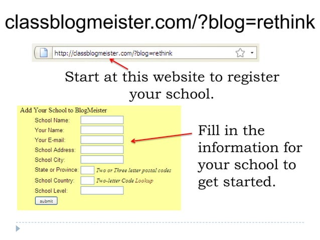 Class Blogmeister | PPT