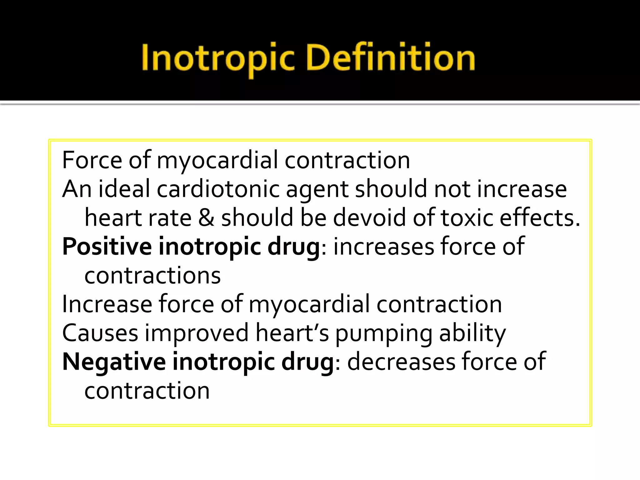 Class cardiotonic | PPTX