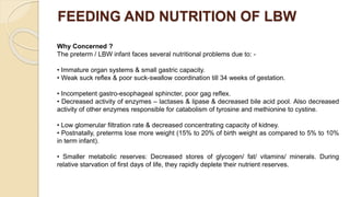 CARE OF LOW BIRTH WEIGHT CHILDREN | PPTX