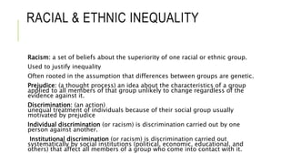 Class, Caste and Social Inequality- Rigan .pptx