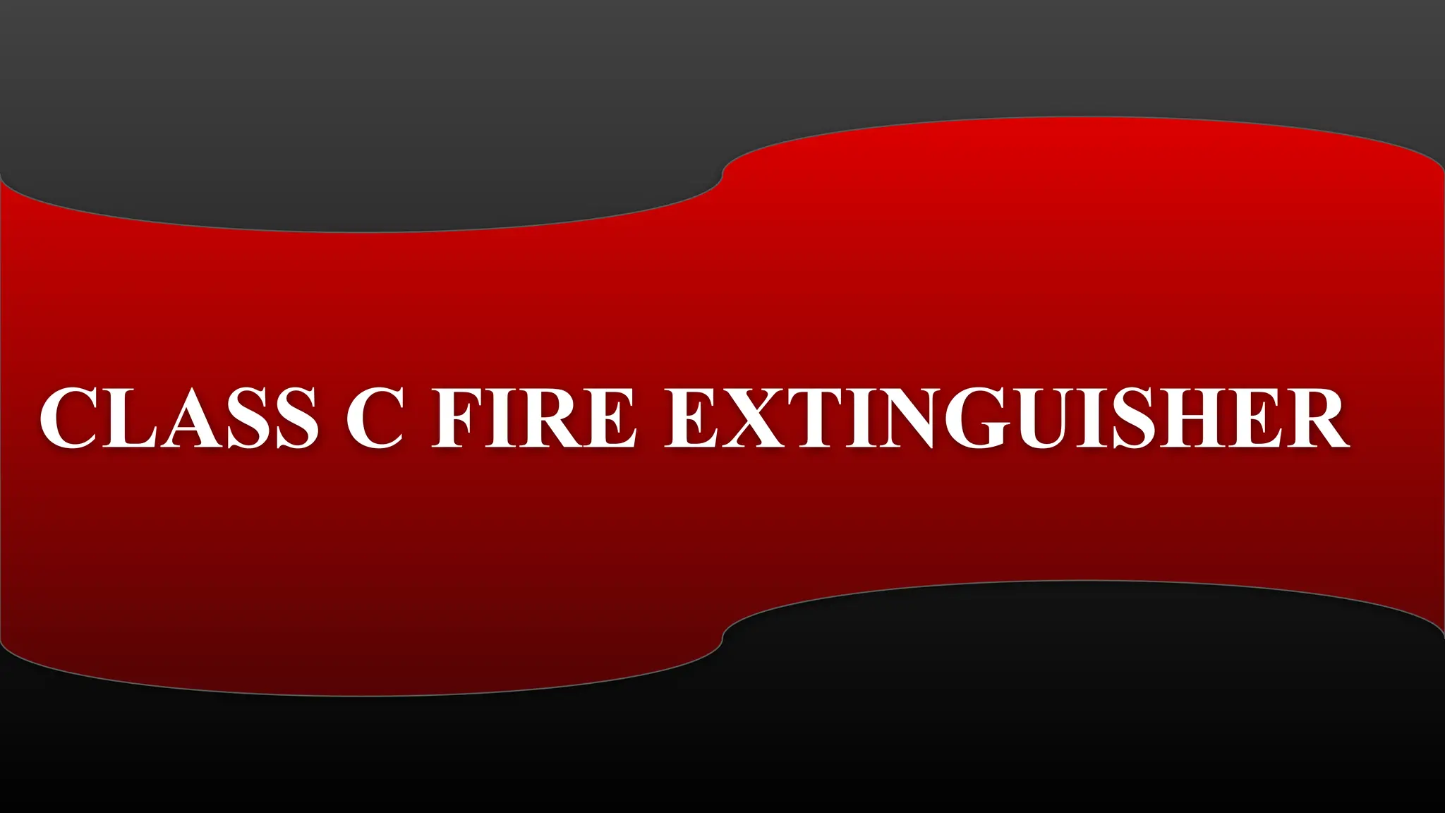 PPT on class c fire extinguisher and how to use | PPTX