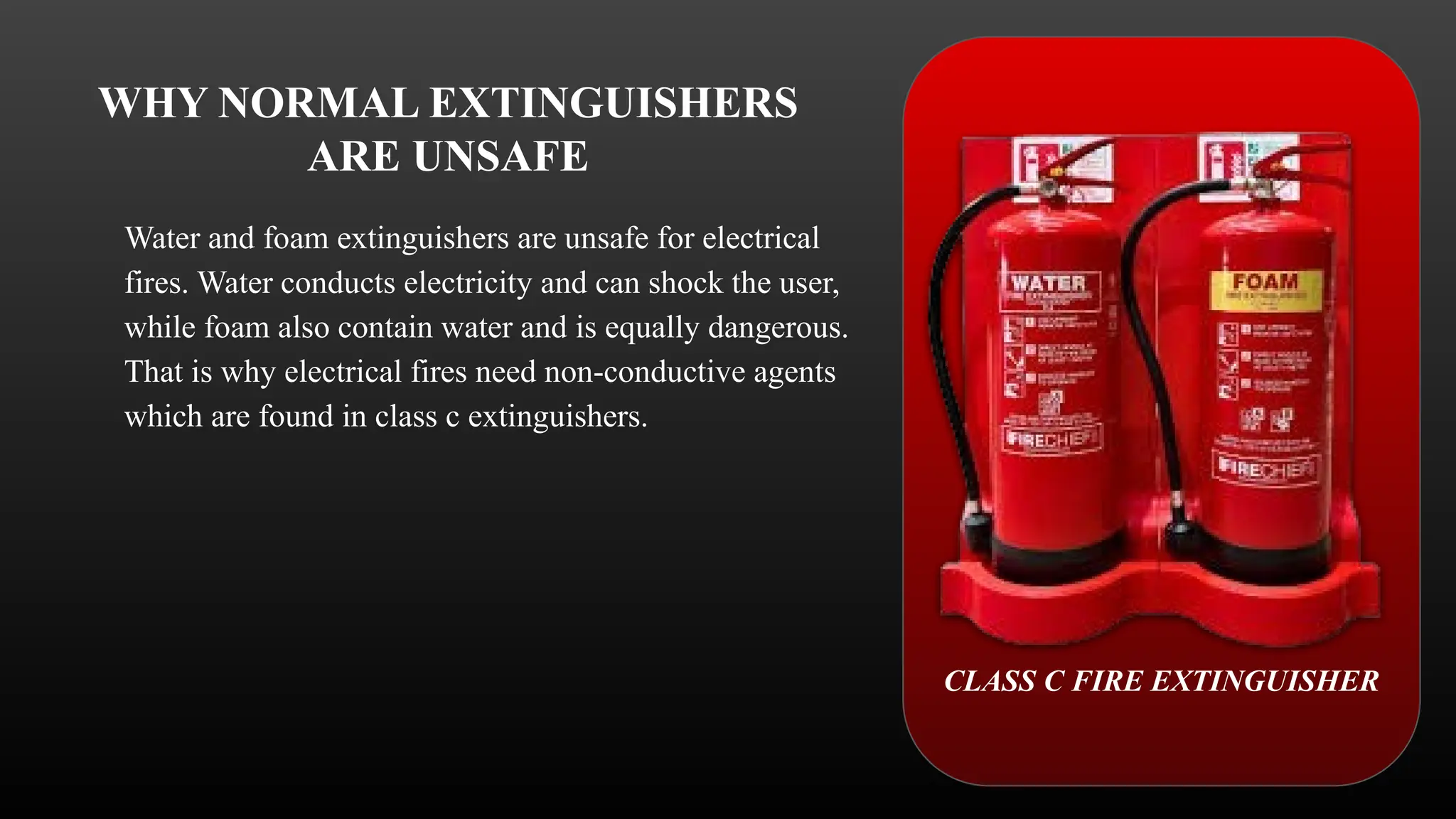 PPT on class c fire extinguisher and how to use | PPTX