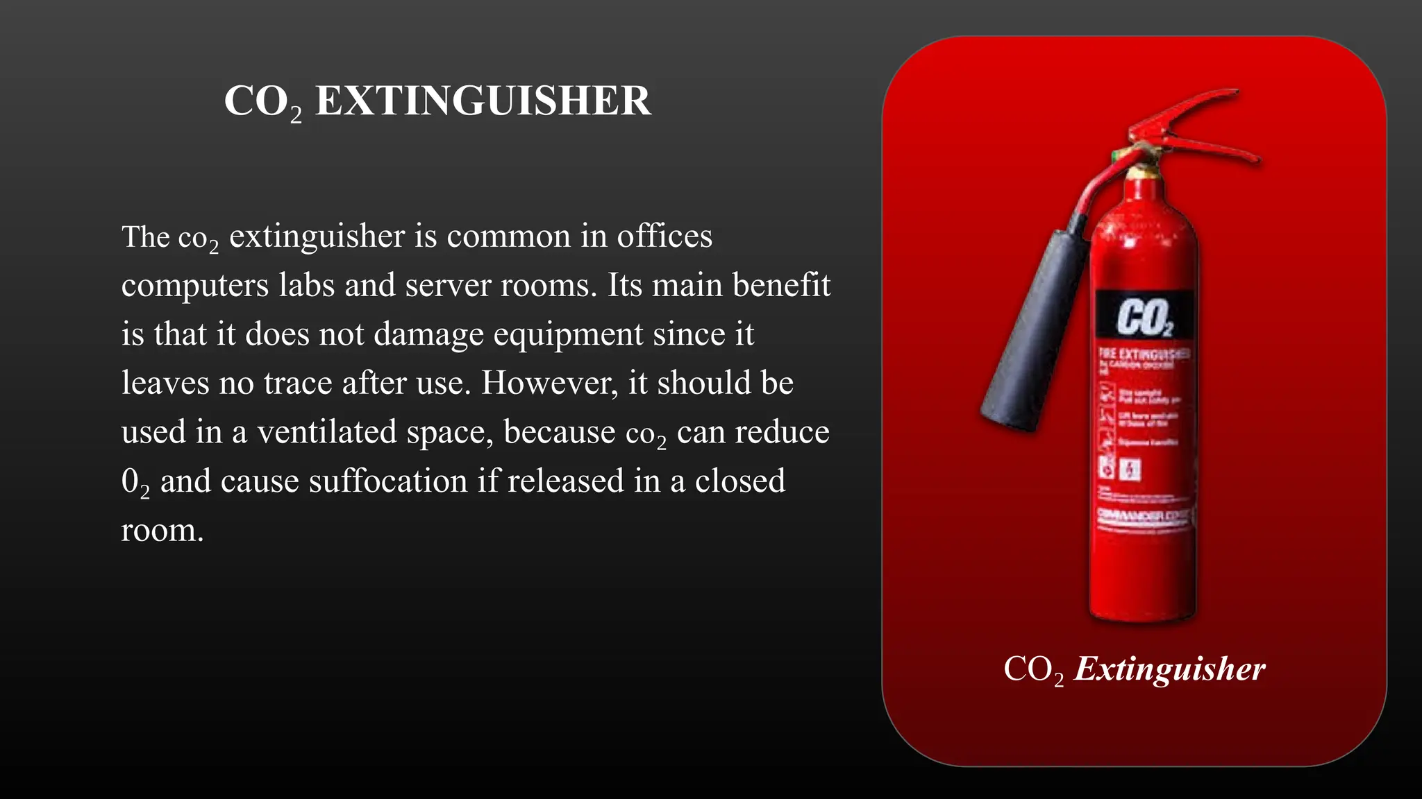 PPT on class c fire extinguisher and how to use | PPTX