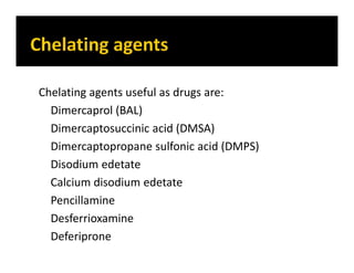 Class chelating agents 1 | PDF