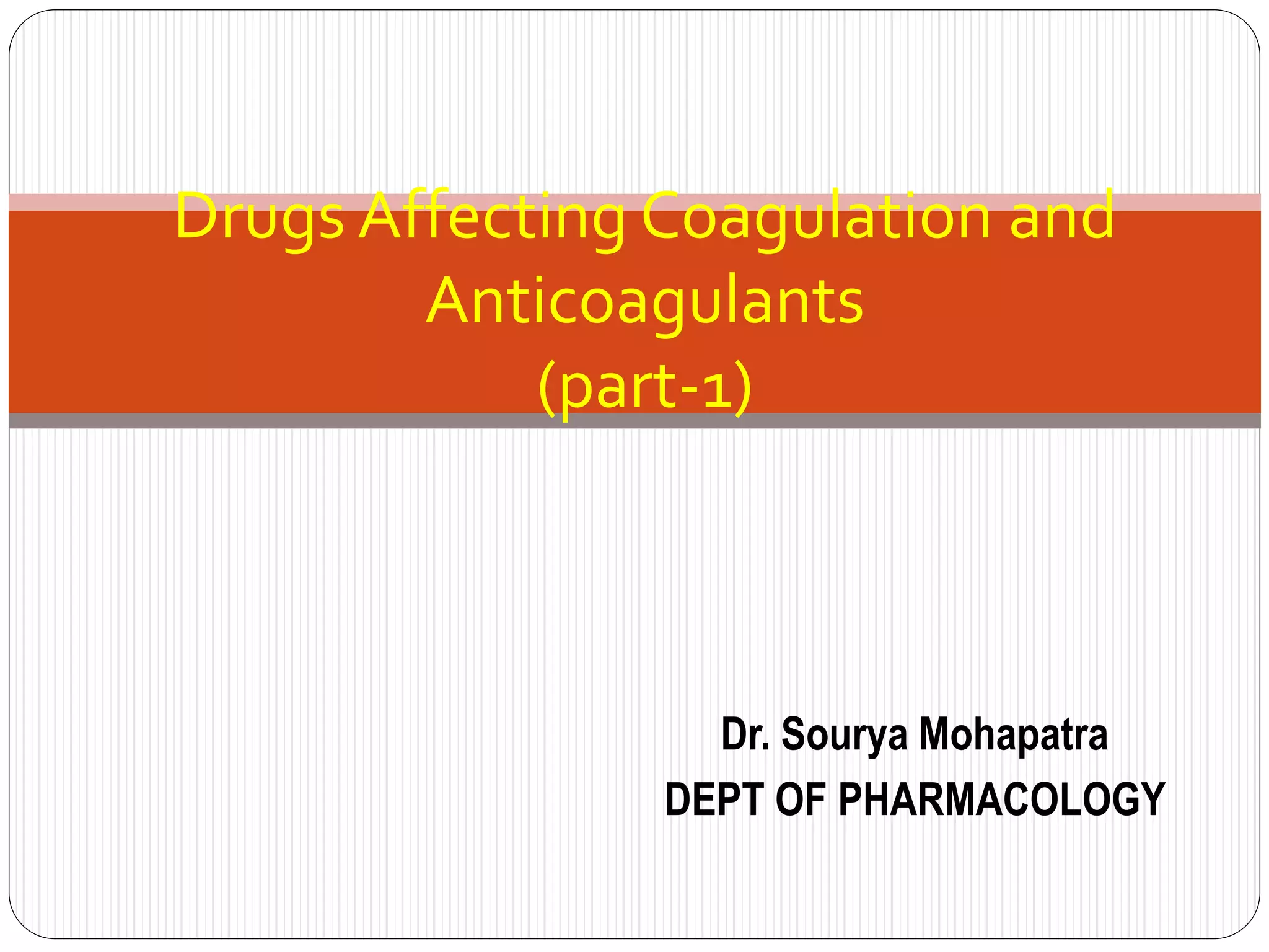 Coagulants | PPT