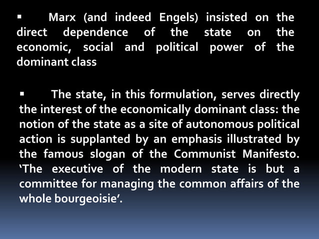 Class, Coercion and the Marxist Critique | PPT
