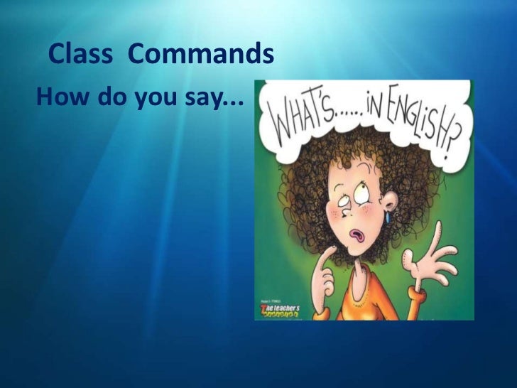 Class Commands