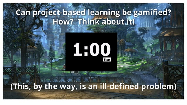 Using Project-Based learning (PBL) with Gamification | PDF
