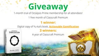 Gamifying Education: The Octalysis Framework | PPT