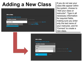 Create and Join a Class | PPTX