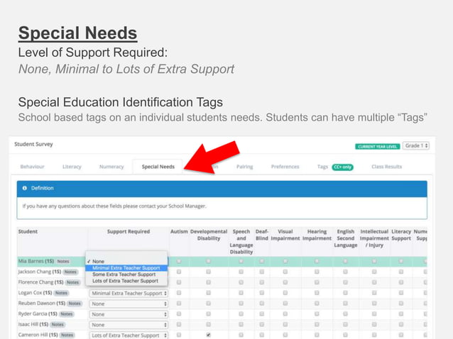 Class Creator | Student Placement Software | PPT