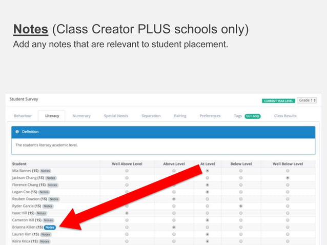 Class Creator | Student Placement Software | PPT